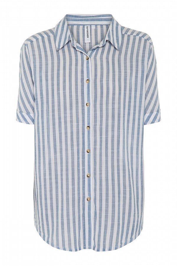 Sunseeker Summer Stripe Slouch Shirt – Sundaze